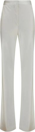 Tom Ford Tiny Polka Dot Bias Straight Pants - - Trousers - Damen - Wei&szlig; - 3XS