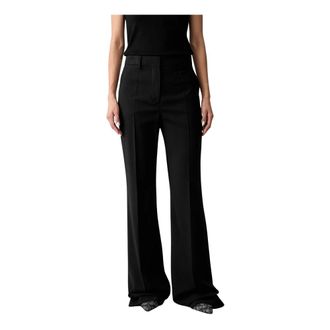 Sportmax Femme, Pantalons, Noir, Taille: 38 FR Pantalon large