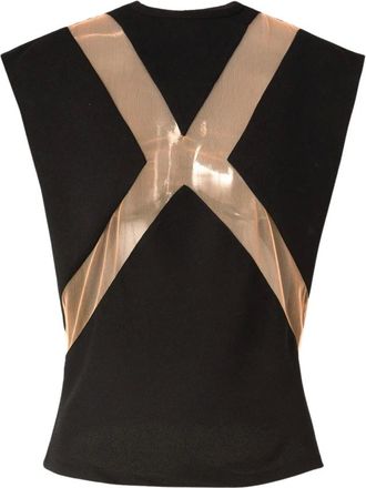 Genny Femme, Tops, Noir, Taille: 44 FR D&eacute;bardeur