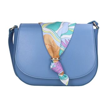 Alviero Martini 1A Classe Leder- und Stofftasche - - Bags - Damen - Blau - ONE SIZE