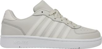 K-Swiss Damen Court CALI Sneaker, Light Gray/Snow White, 37.5 EU