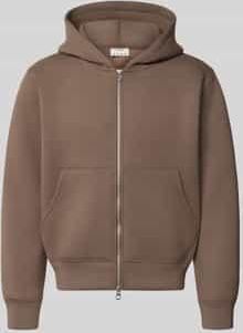 Jack & Jones Relaxed Fit Sweatjacke mit Zweiwege-Rei&szlig;verschluss