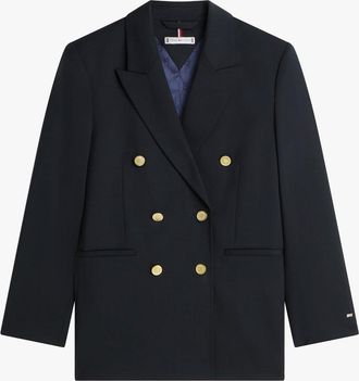 Tommy Hilfiger Blazer uni col tailleur