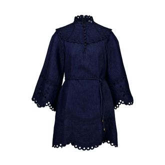 Zimmermann Damen, Kleider, Blau, SGr&ouml;&szlig;e