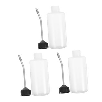 FOMIYES 3 St&uuml;ck &Ouml;lflasche mit Ausgie&szlig;er und Verschlusskappe 120 ml N&auml;hmaschinen&ouml;lspender aus Eisen Auslaufsicher f&uuml;r N&auml;hmaschinen und Kfz &Ouml;lspender