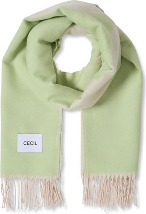 Cecil Kuscheliger Schal bamboo green A