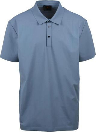 Peuterey Homme, Tops, Bleu, Taille: M Polo Tessuto Tecnico