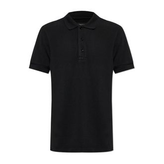 Tom Ford Polo mit Logo - - Tops - Herren - Schwarzk - L