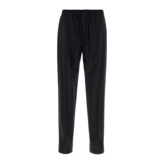 Valentino Garavani Wollmischung Cropped Hose - - Trousers - Herren - Schwarzk - XL