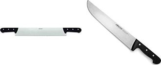 Arcos Séries Universal - Couteau à Fromage - Lame Acier Inoxydable Nitrum 400 mm - Manche Polyoxyméthyléne Couleur Noir & Séries Universal - Couteau de Bouc