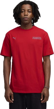 Puma Herren Scuderia Ferrari Lifestyle T-Shirt L, Rosso Corsa Red