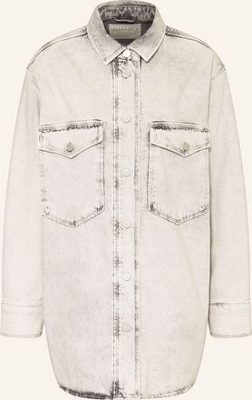 AllSaints Allsaints Jeanskleid Faye Mit Schmucksteinen grau