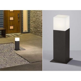 Trio led Sockelleuchte hudson in Anthrazit H&ouml;he 30cm IP44 - Au&szlig;enleuchte