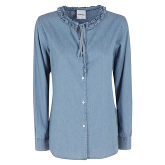 Aspesi Damen, Blusen & Hemden, Blau, XSGr&ouml;&szlig;e