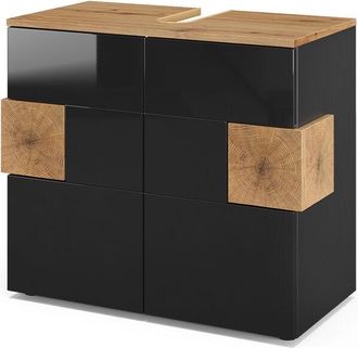Vicco Meuble de rangement de salle de bain Eden, Anthracite, 40 x 84 cm