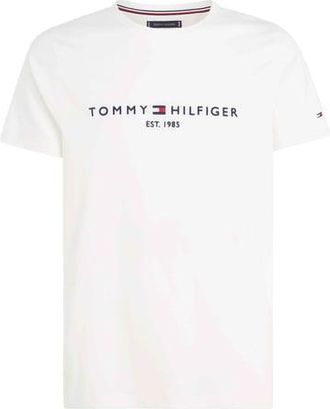Tommy Hilfiger T-shirt logotyp&eacute; en coton biologique