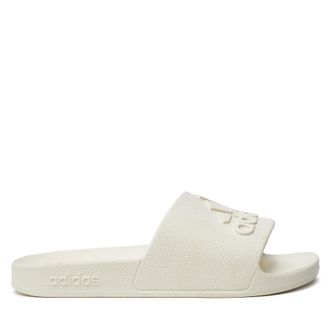 adidas Pantoletten adidas adilette Aqua Slides IF7370 Wei&szlig;