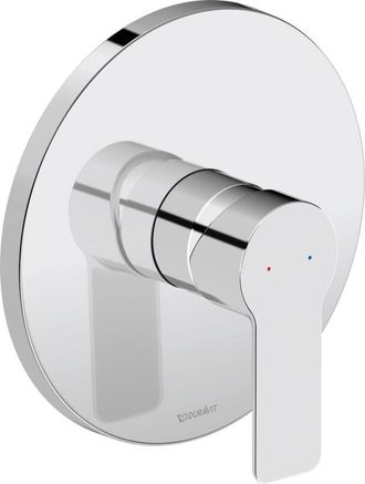 Duravit D-Code Einhebel-Brausemischer Unterputz, 1 Verbraucher, - Duravit