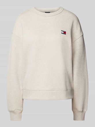 Tommy Jeans Sweatshirt mit gerippten Abschl&uuml;ssen
