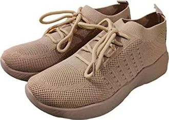 Generic Chaussures de course pour femme en maille respirante - Couleur unie - L&eacute;g&egrave;res - Coussin dair - Chaussures de sport classiques confortables et d&eacute;contra