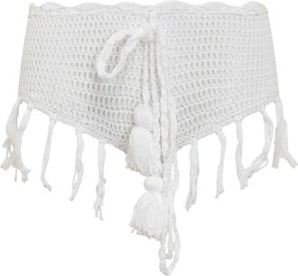Matimì short en crochet - Blanc