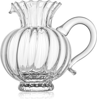 IVV sahara jug h-18 cm-transparent optical glass smooth handle lt-1.1