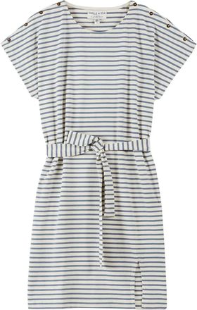 Emile Et Ida Robe B&eacute;n&eacute;dicte Rayures Coton Bio Emile et Ida