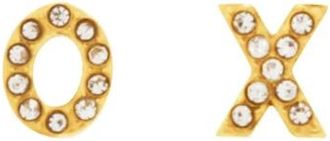 Dansk Copenhagen Klare CZ vergoldete Ohrstecker - - Accessories - Damen - Gelb - ONE SIZE