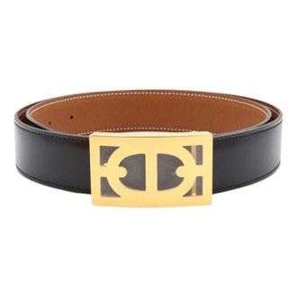 Herm&egrave;s Ceinture Standard Pre-owned - Femme - Pre-owned - Noir - Taille: ONE Size