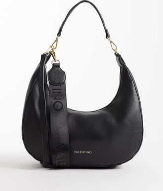 Valentino Fall Re - Gro&szlig;e Schultertasche in Schwarz mit Umh&auml;ngeriemen