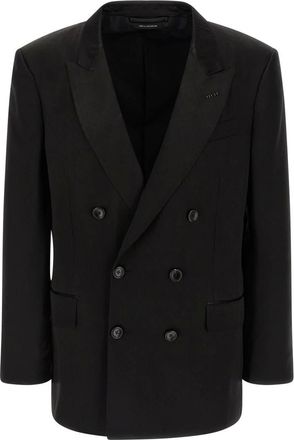 Tom Ford Homme, Vestes, Noir, Taille: 2XL Blazer
