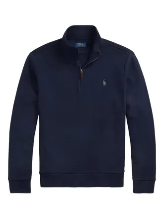 Polo Ralph Lauren pull à col zippé - Bleu