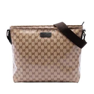 Gucci Sac bandouli&egrave;re Pre-owned en toile - Femme - Pre-owned - Beige - Taille: ONE Size