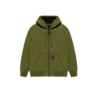 RefrigiWear Frankie Fleece - Homme - Sweatshirts et sweats &agrave; capuche - Vert - Taille: XS