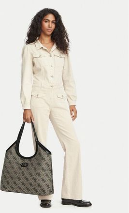 Guess Handtasche Samantha Travel TWLB23 13010 Dunkelbeige