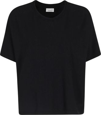 Roberto Collina Femme, Tops, Noir, Taille: 42 FR T-Shirt Over