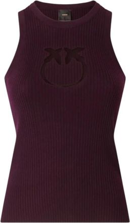 Pinko Love Birds Top - - Tops - Damen - Braun - L
