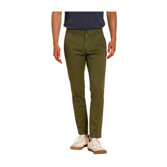 Mason's Homme, Pantalons, Vert, Taille: XL Pantalon Chino Milano