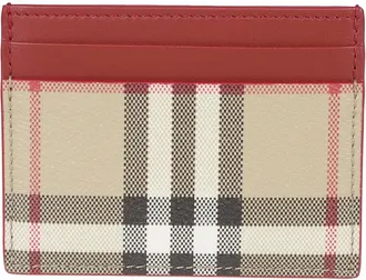 Burberry Femme, Accessoires, Beige, Taille: ONE Size Check Card Case
