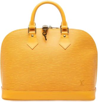 Louis Vuitton Crossbody Bags - Epi Alma PM - Gr. unisize - in Gelb - f&uuml;r Damen