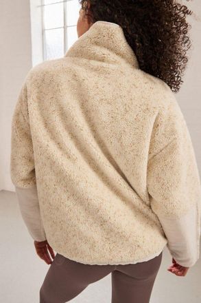 Next Fleecejacke Teddyfell-Jacke mit Rei&szlig;verschluss (1-St)