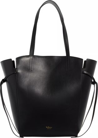 Mulberry Shopper - Clovelly Tote Refined Calf - Gr. unisize - in Schwarz - für Damen