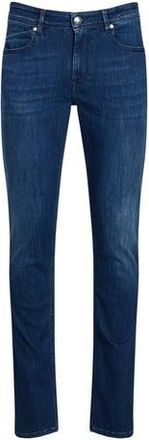 Re-hash Jean slim en coton m&eacute;lang&eacute;