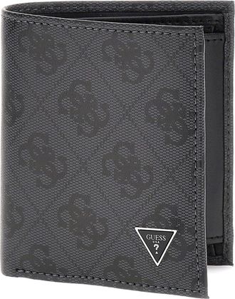 Guess Mito Small Billfold Wallet With Coinpocket Black