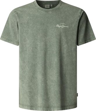 Pepe Jeans London Herren Terell Tee T-Shirt, Grün (Salbeigrün), XL