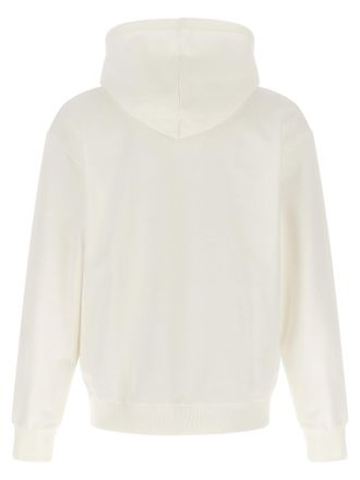 Lacoste Cotton-Blend Hoodie - White