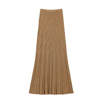 Twinset Damen, R&ouml;cke, Beige, XSGr&ouml;&szlig;e