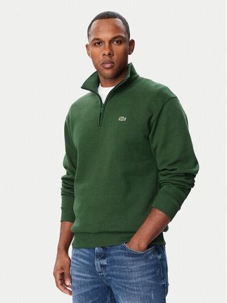 Lacoste Sweatshirt SH8866 Dunkelgr&uuml;n Regular Fit