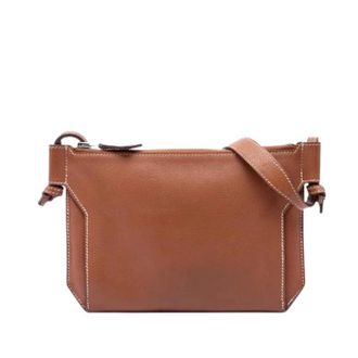 Herm&egrave;s Pre-owned Evercolor Crossbody Bag - - Pre-owned - Damen - Braun - ONE SIZE