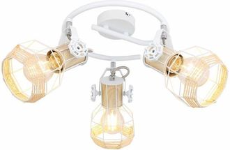 Globo Lighting Spot plafonnier design scandinave Bana - 3 Ampoules